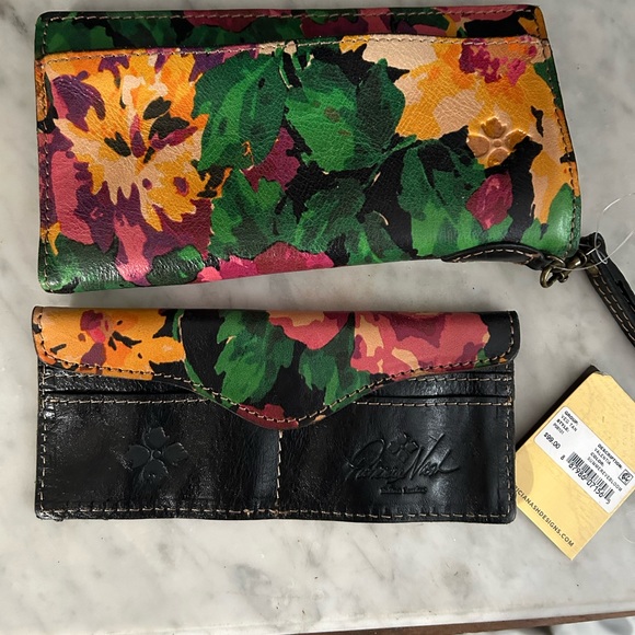 Patricia Nash | Bags | Patricia Nash New Leather Floral Wallet With ...
